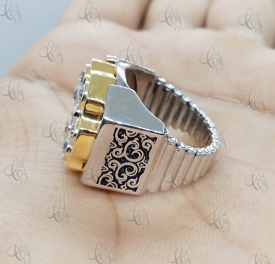 Men's Revolver Bullets Ring Biker Russian Roulette Ring - Etsy