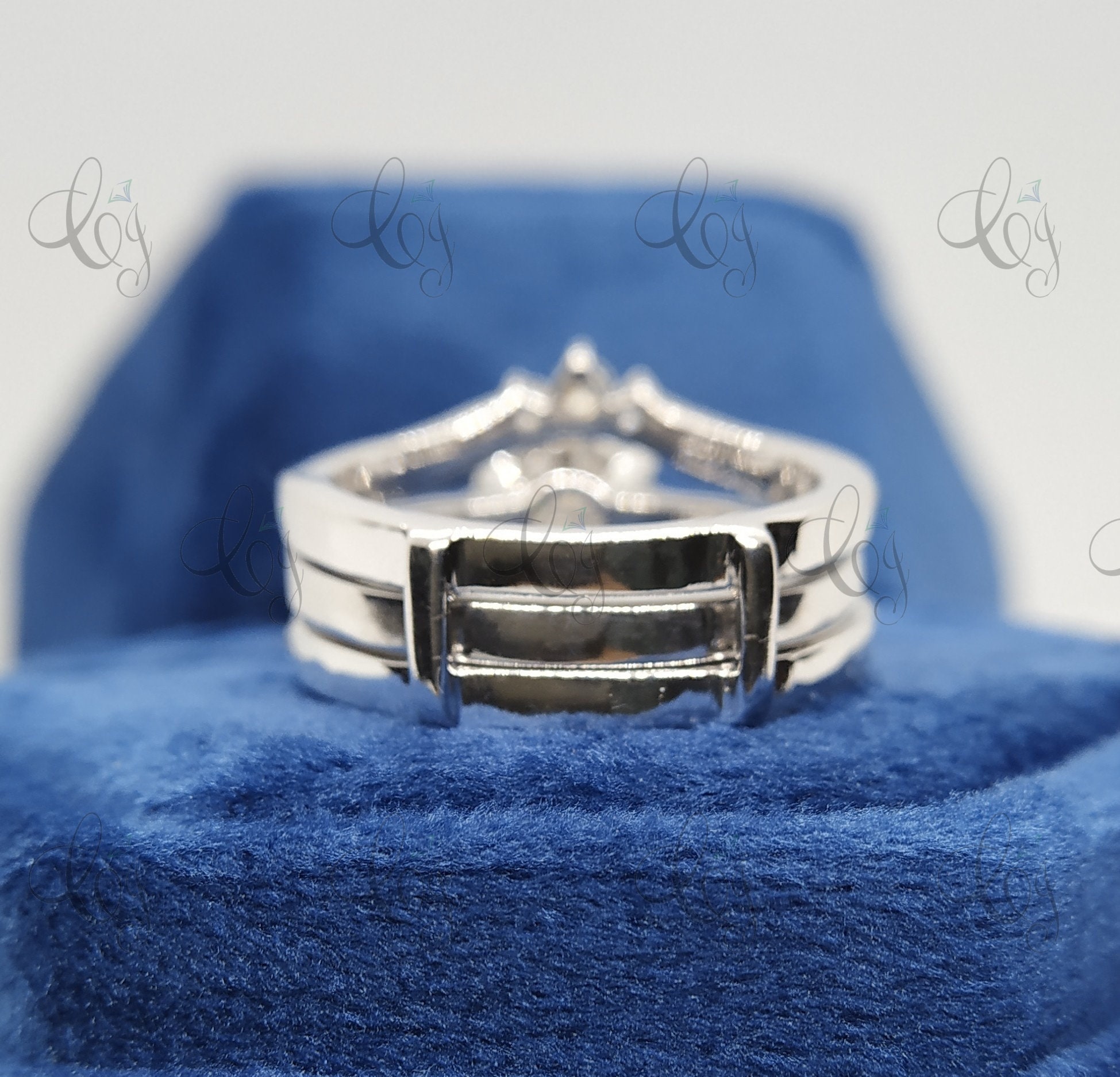 Solitaire Diamond Enhancer Ring With Guard Wraps for Ring - Etsy