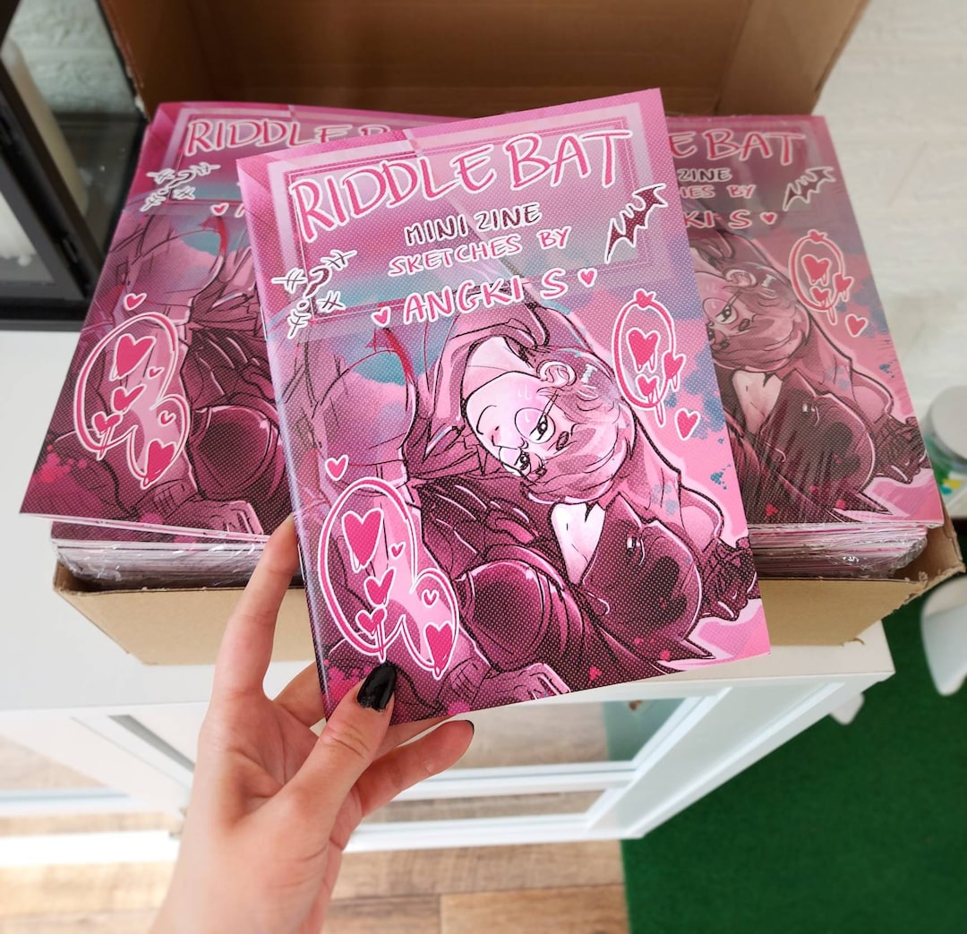 Riddlebat Minizine Angki S - Etsy