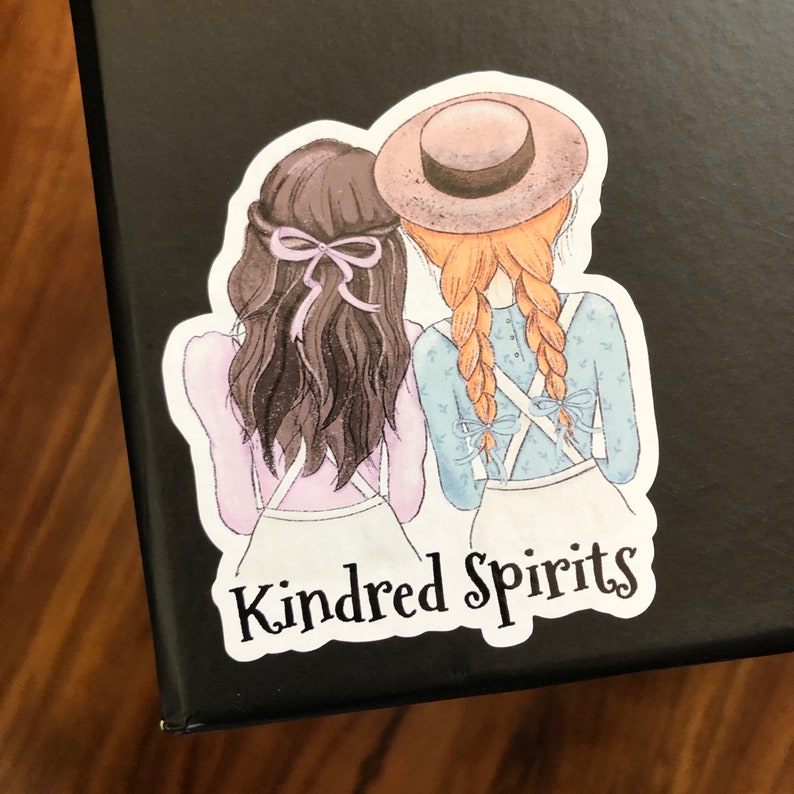 Kindred Spirits Sticker Anne of Green Gables - Etsy