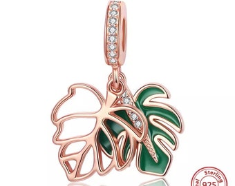 Pandora Gold Leaf Charm - Etsy