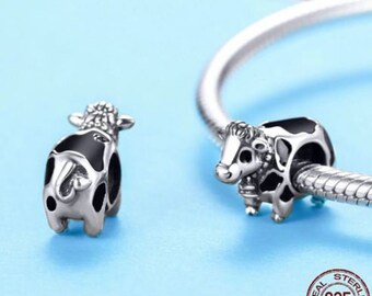Pandora Cow Charm - Etsy