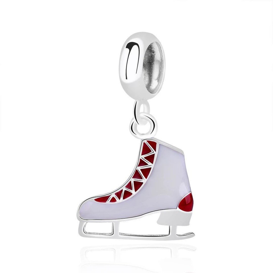 Ice Skate 925 Sterling Silver Pandora Fit Charm - Etsy.de