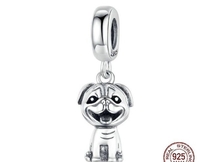 Pug Locket William the Fawn Pug Art Pendant Necklace, Pug Gift for Dog ...
