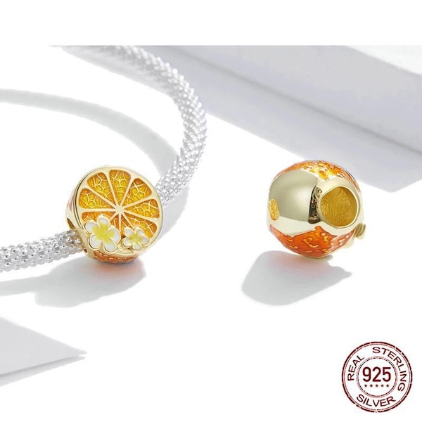 Orange Charms - Etsy