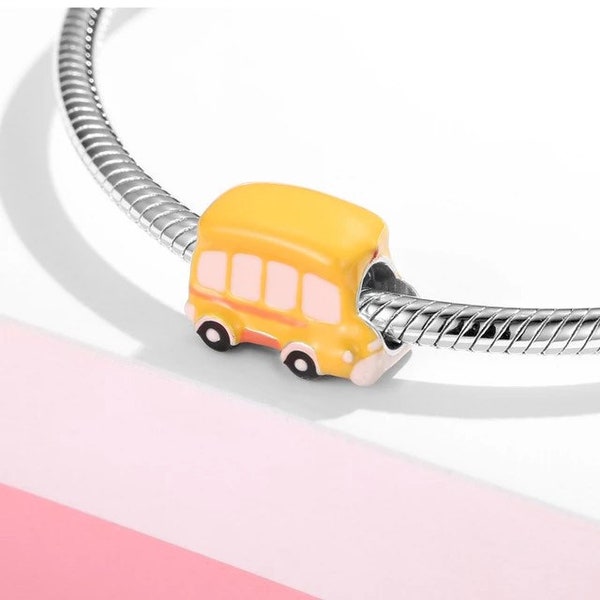School Bus Charm - Etsy