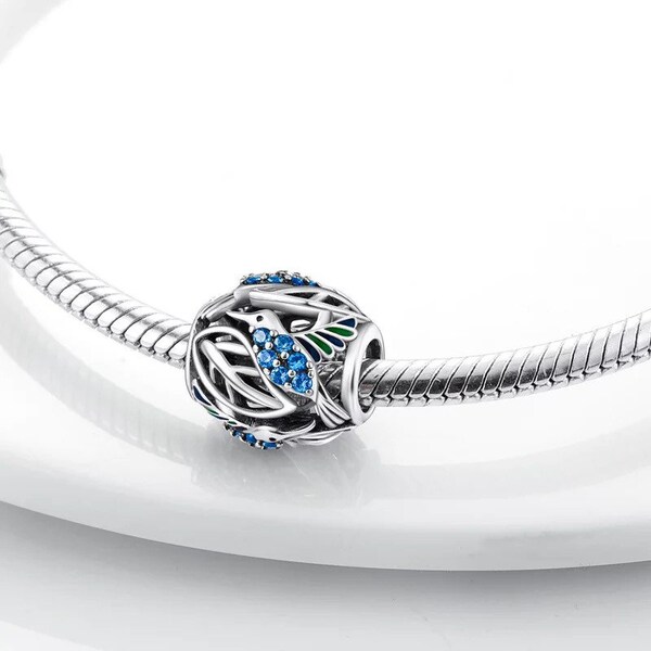 Pandora Hummingbird Charm - Etsy