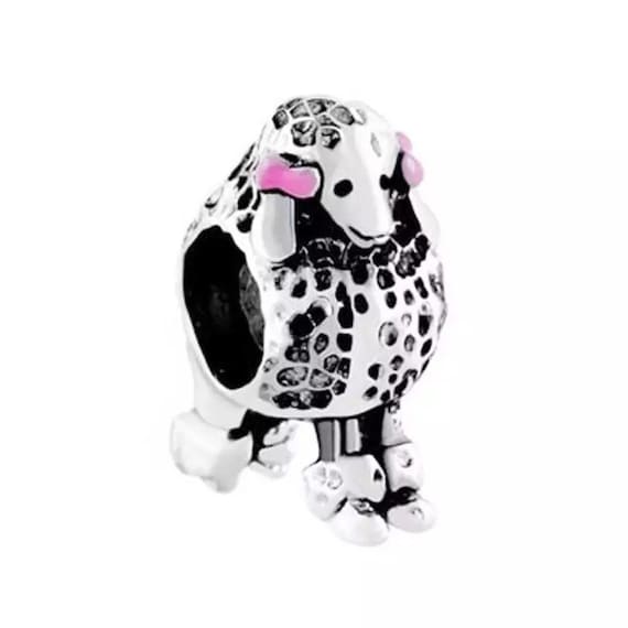 Poodle Dog Silver Pandora Fit Charm - Etsy