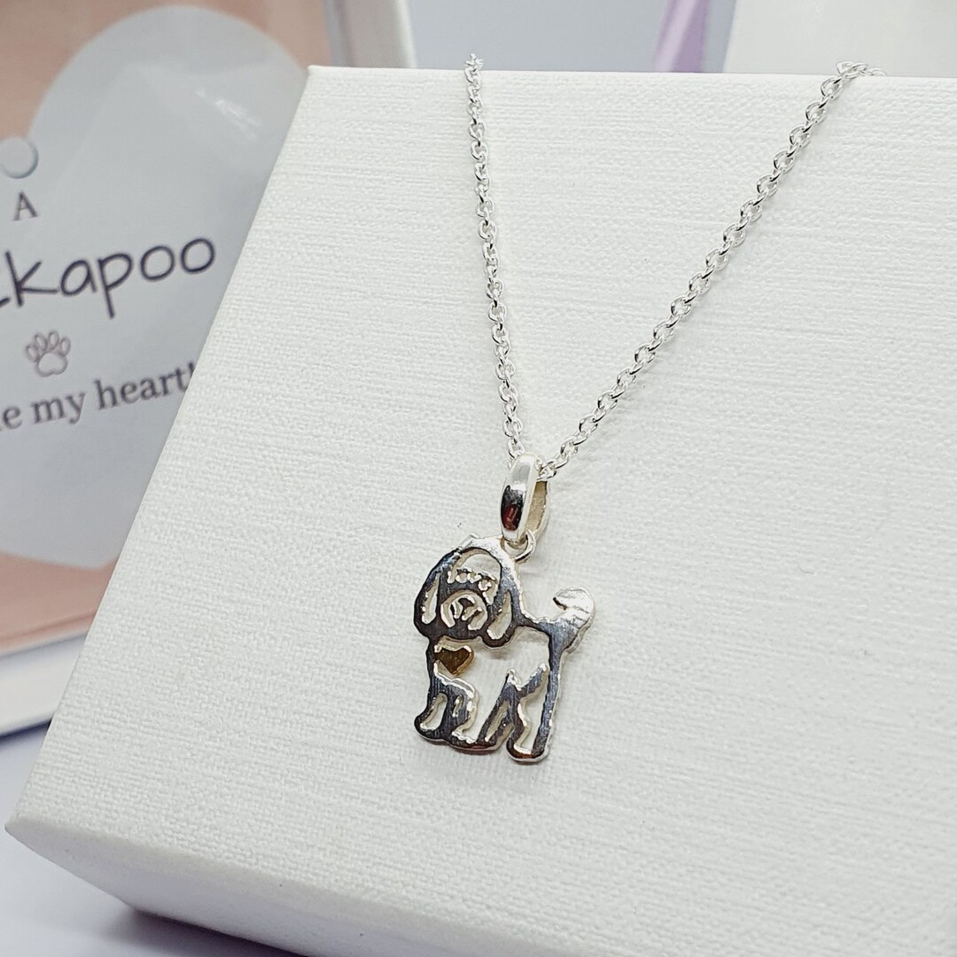 Cockapoo, Cavapoo, Doodle Dog Necklace | Dog Jewellery for Women ...