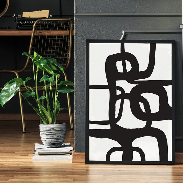 White Stripes Poster - Etsy