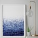 La Mer, Handmade Poster, Minimalist Print, Scandinavian Print, Ocean ...