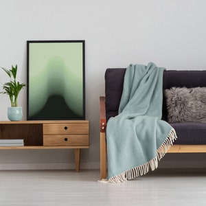 Green Lines Poster, Abstract Poster, Scandinavian Print, Minimalist ...