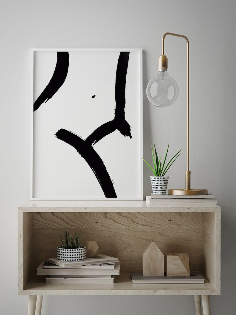 Woman Body Poster Minimalist Print Scandinavian Print Line - Etsy