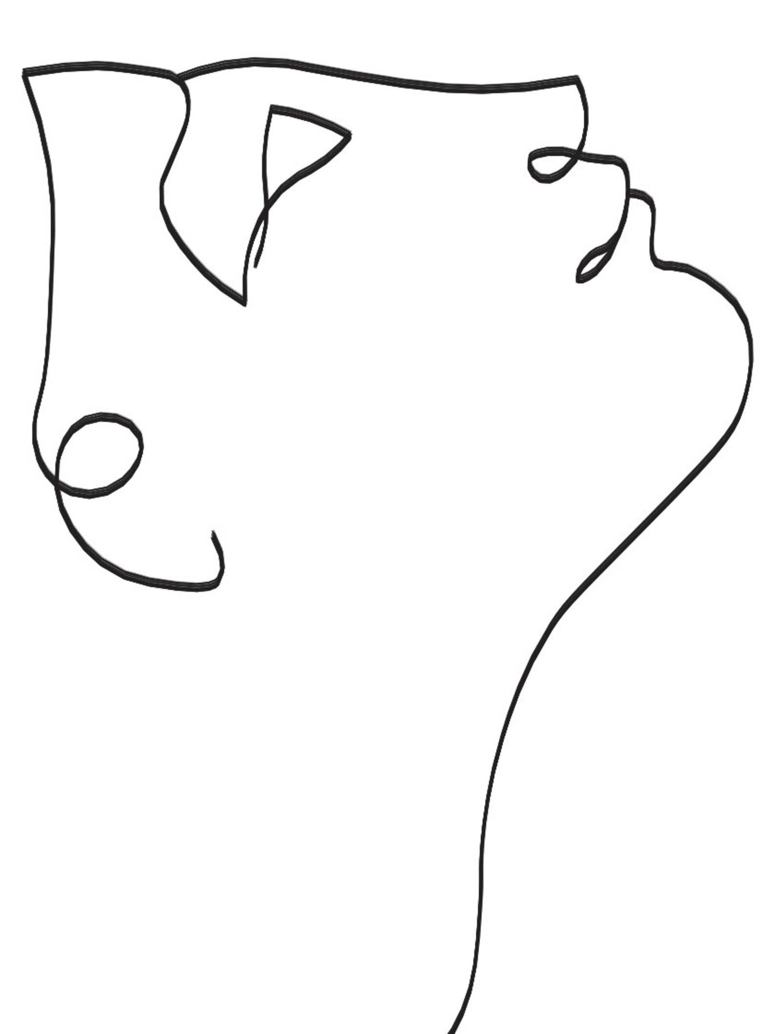 Look Up Single Line Art Woman Line Drawing One Line Art - Etsy
