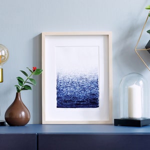 La Mer, Handmade Poster, Minimalist Print, Scandinavian Print, Ocean ...