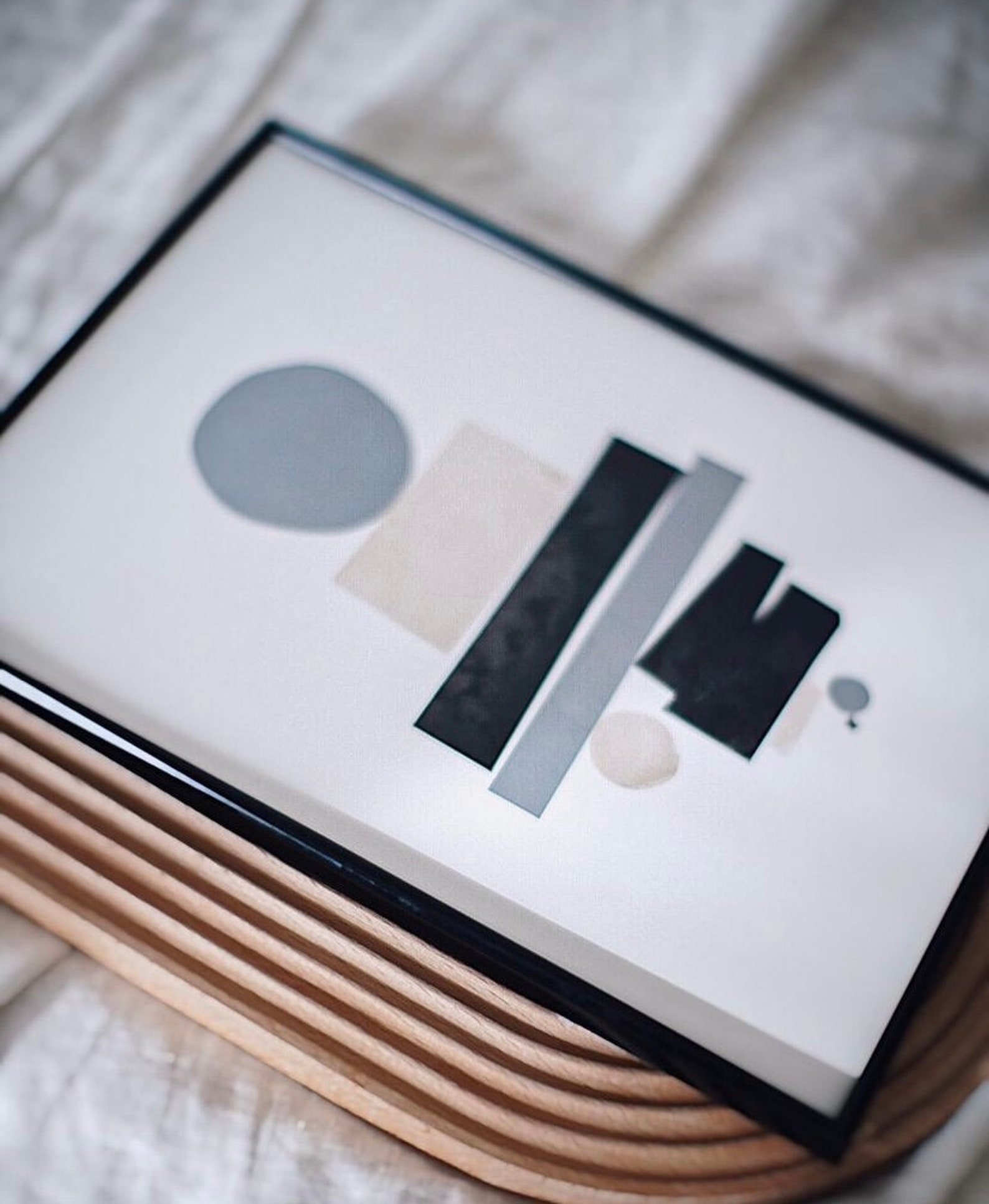 Life Balance Abstract Art Bathroom Wall Art A4 Print - Etsy