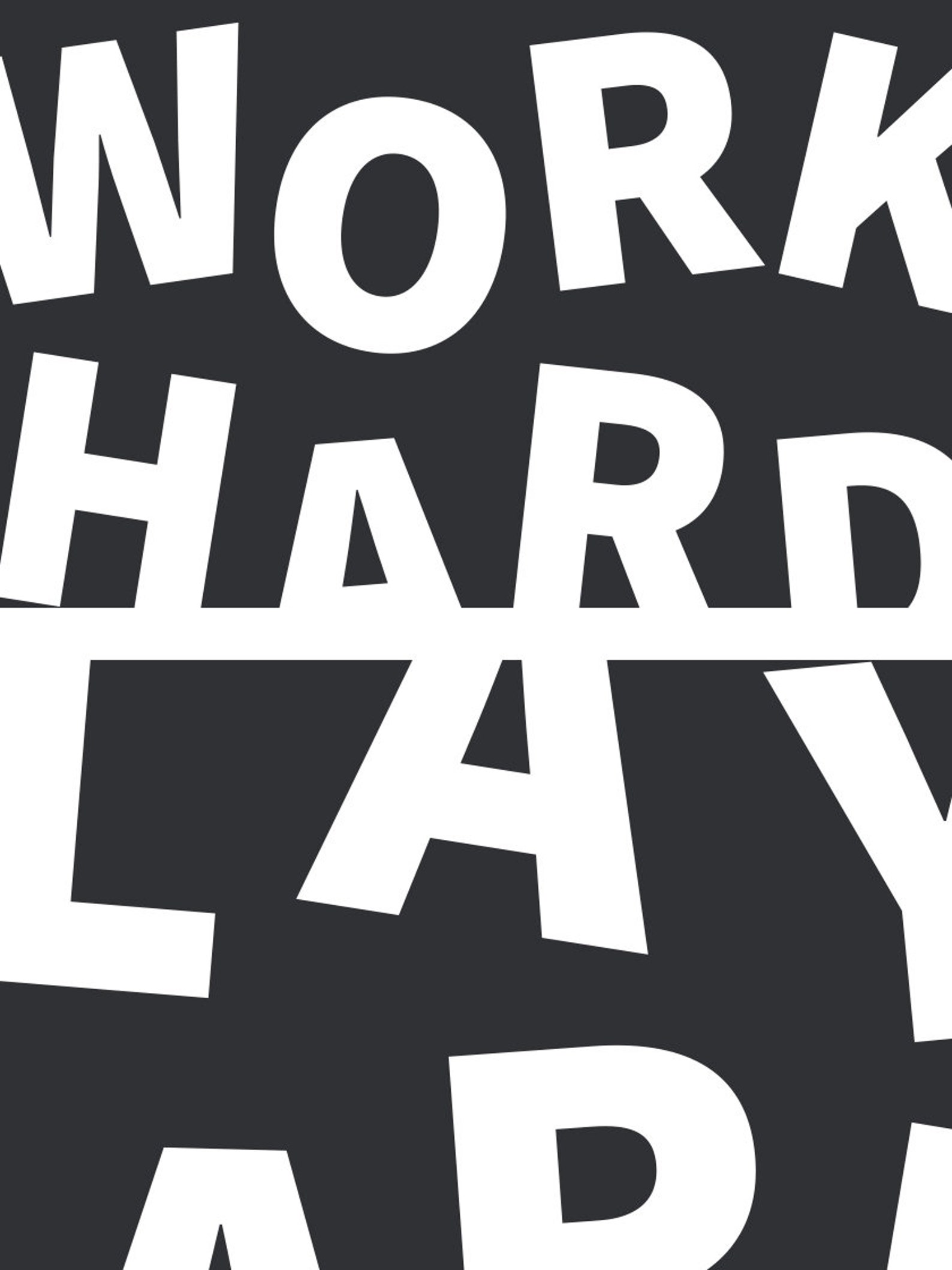 Work Hard Play Hard Poster Inspirational Print | Etsy