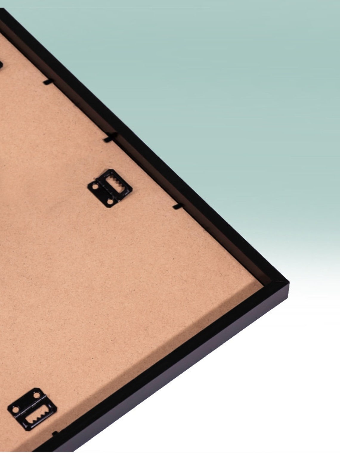 Black Poster Frame Wooden Picture Frame Poster Hanger - Etsy