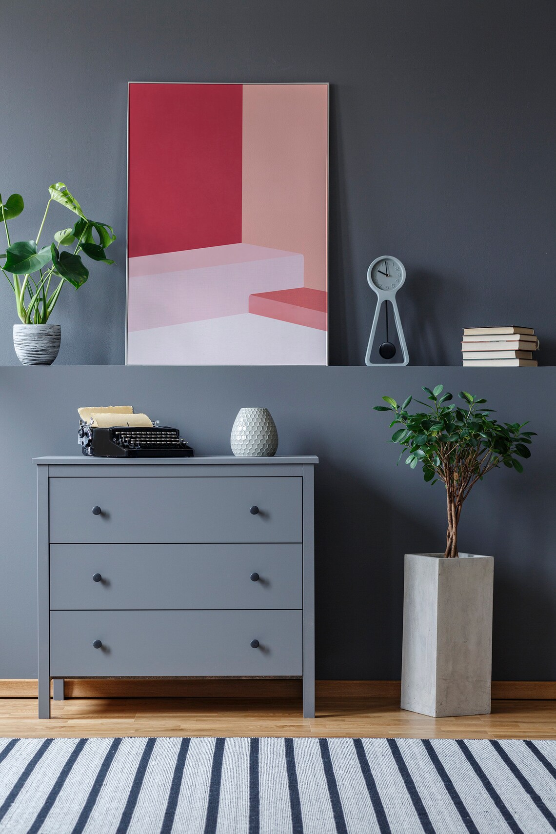 Pink Room Poster | Nordic Decor | Scandinavian Print | Minimalist Print ...