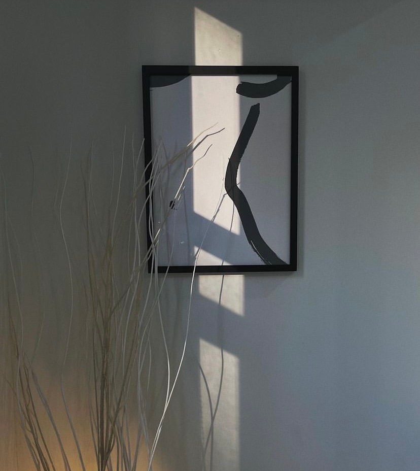 The Female Body, Minimalist Print, Scandinavian Print, Nude Line ...