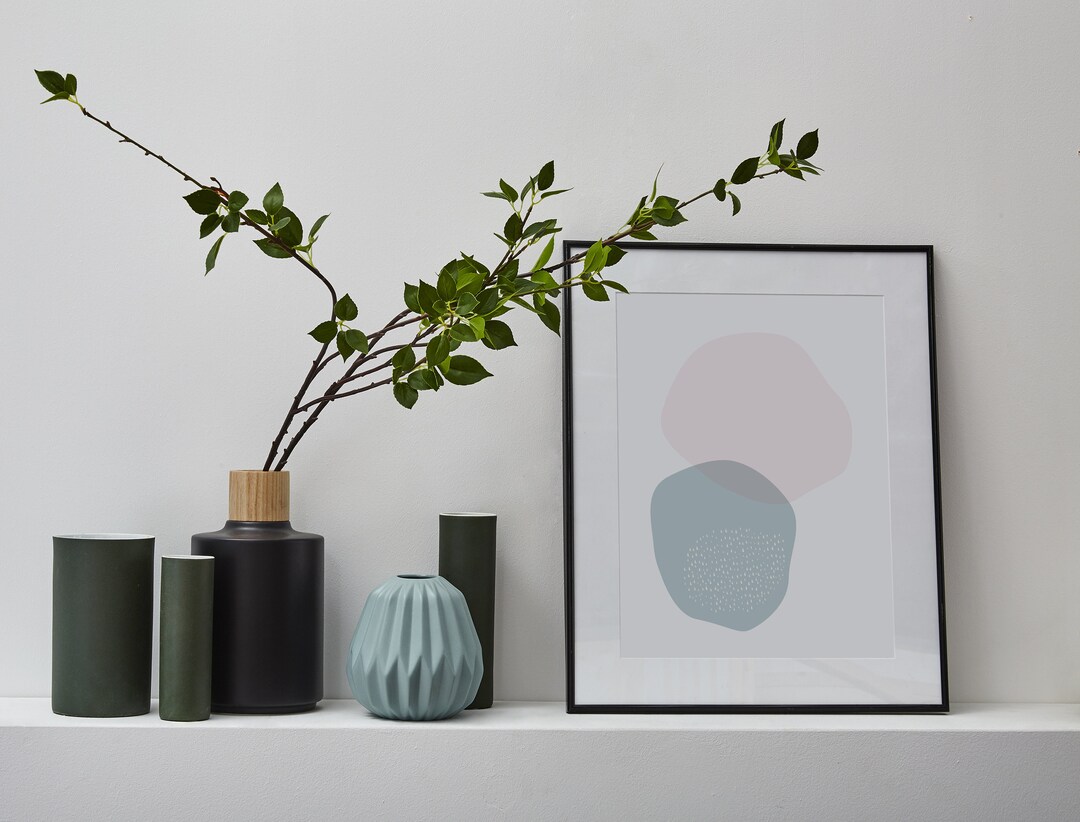 Pastel Abstract Art, Minimalist Art, Scandinavian Print, Boho Decor ...