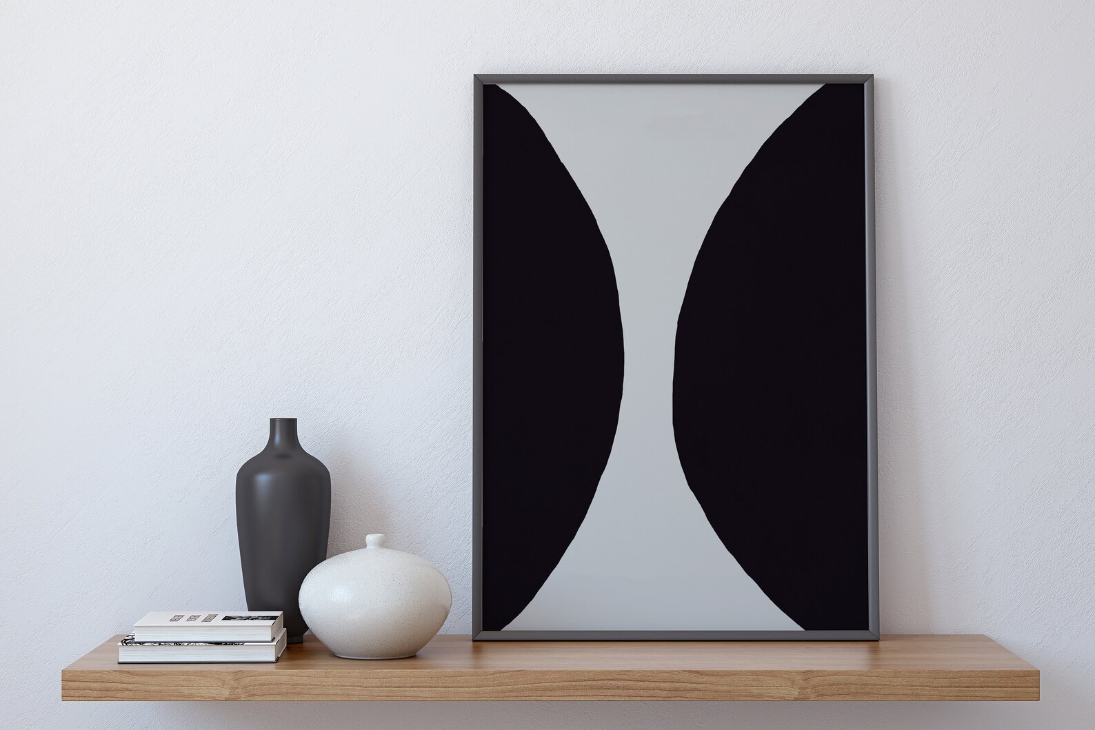 Half Circles Poster Scandinavian Print Minimalist Print | Etsy