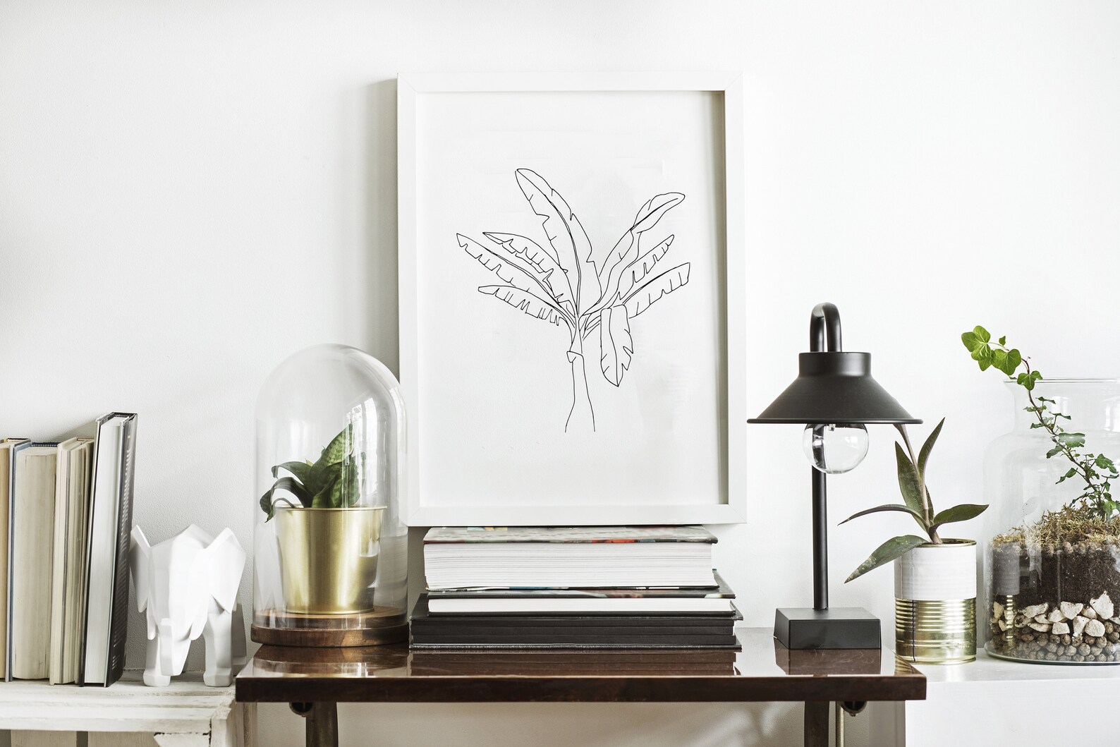 Banana Tree Poster, Botanical Poster, Tropical Poster, Palm Tree Print ...