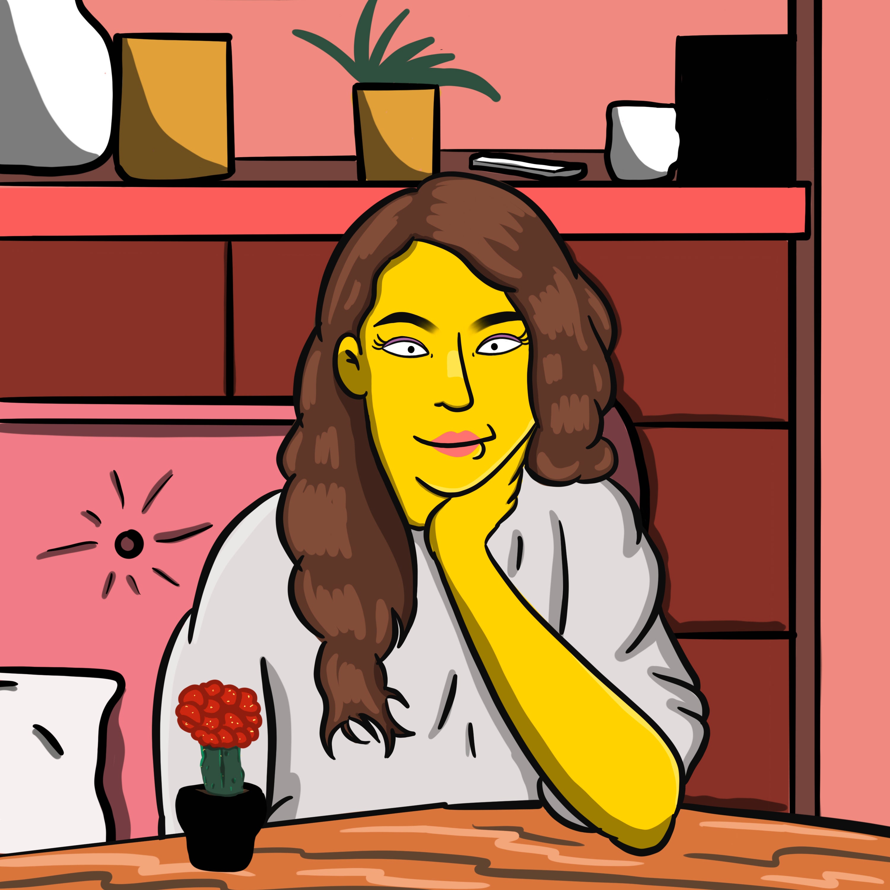 The Simpsons Style - Etsy