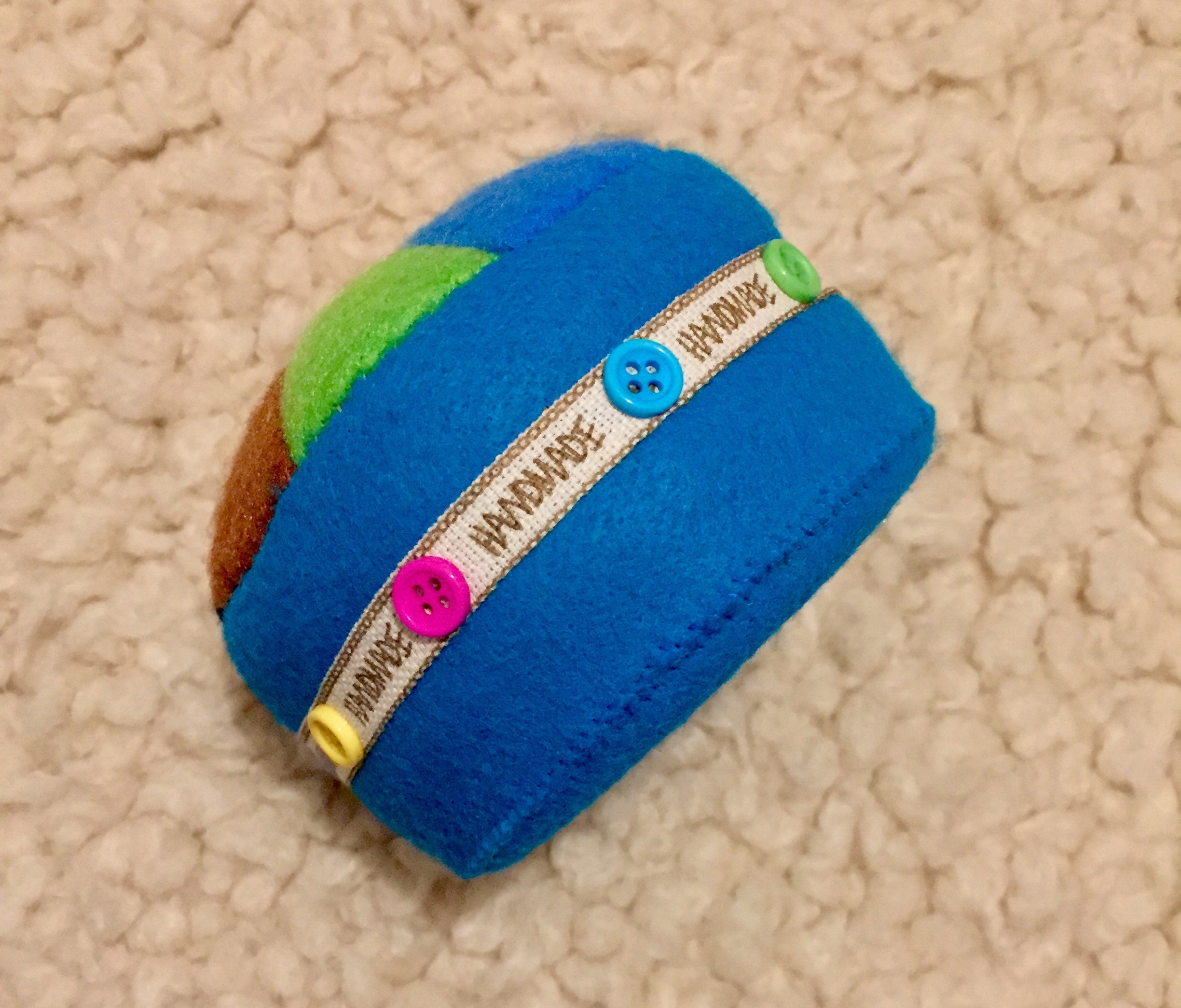 Felt Color Wheel Rainbow Pincushion 8 Colours GIFT - Etsy Ireland