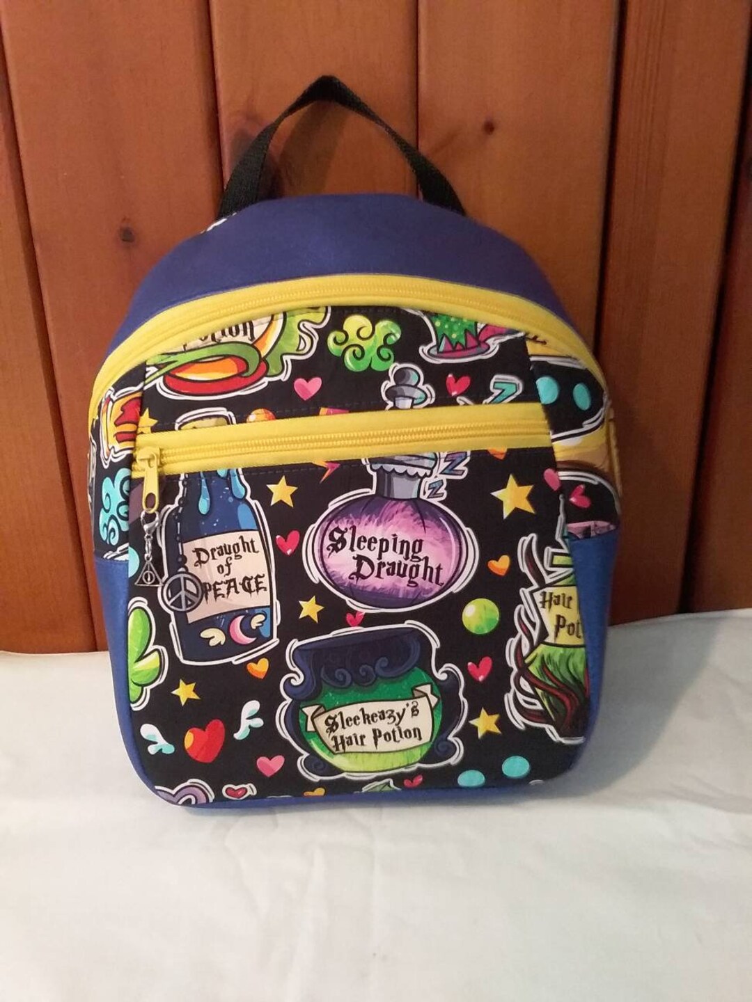 Backpack Movie Inspired Magical Potions With Vinyl Accents - Etsy