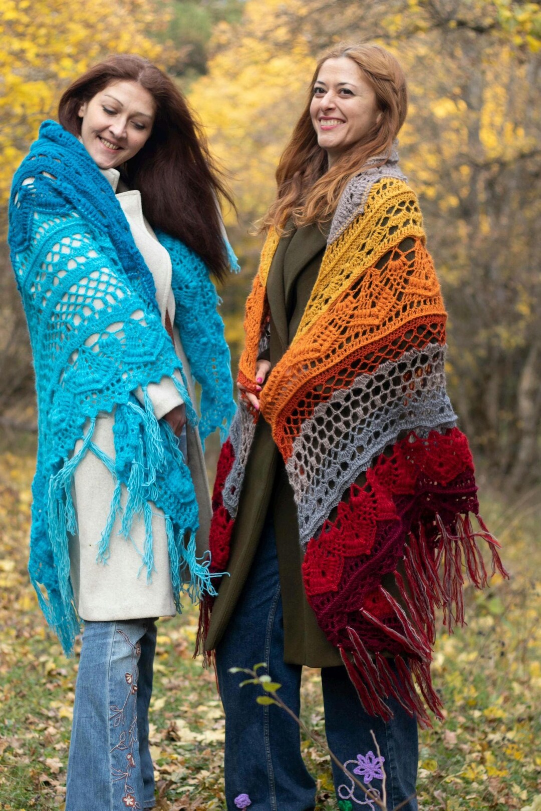 Bohemian Shawl Wrap,jasmine Tea Shawl - Etsy