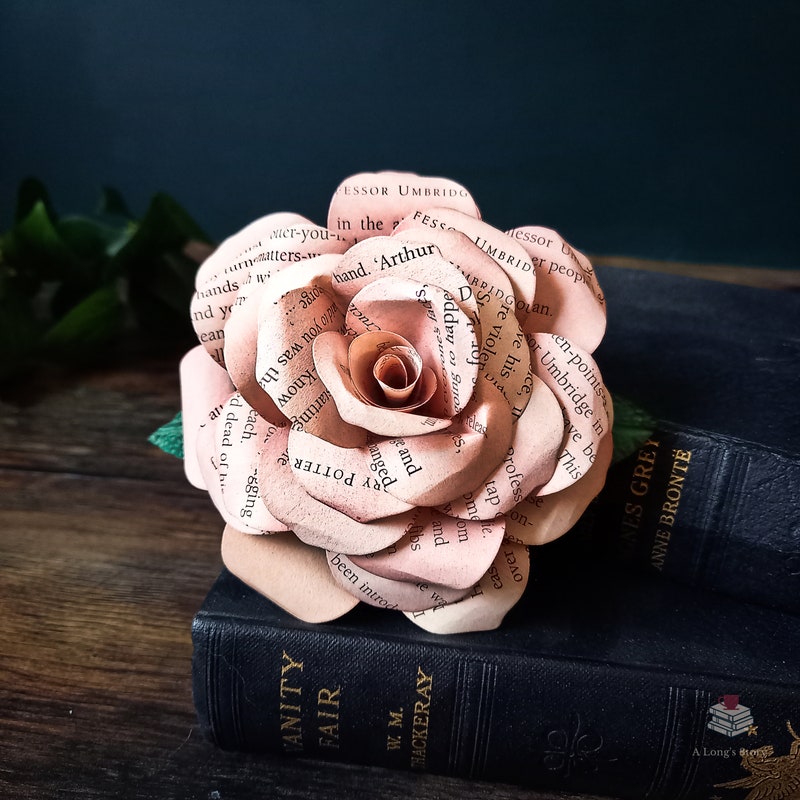 Vintage Rose Paper - Etsy