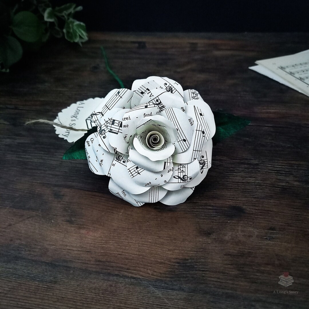 Sheet Music Paper Rose | Page | Musician | Bouquet | Piano | Orchestra ...