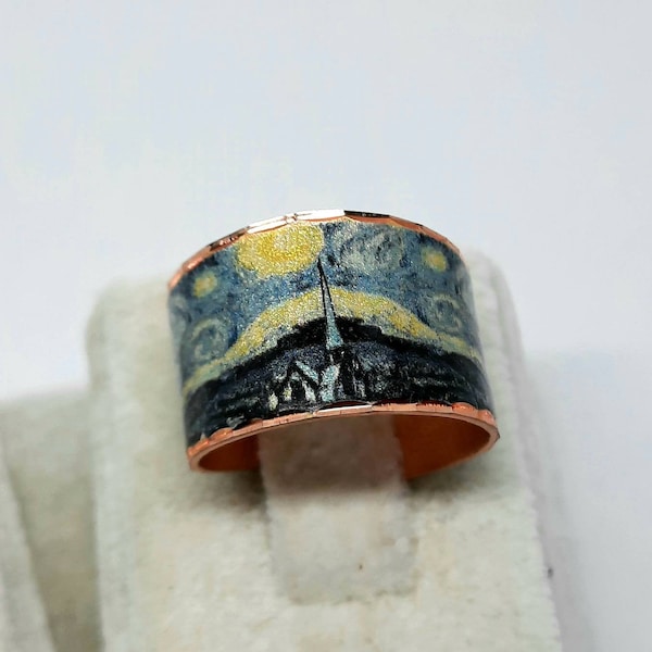 Starry Night Ring - Etsy