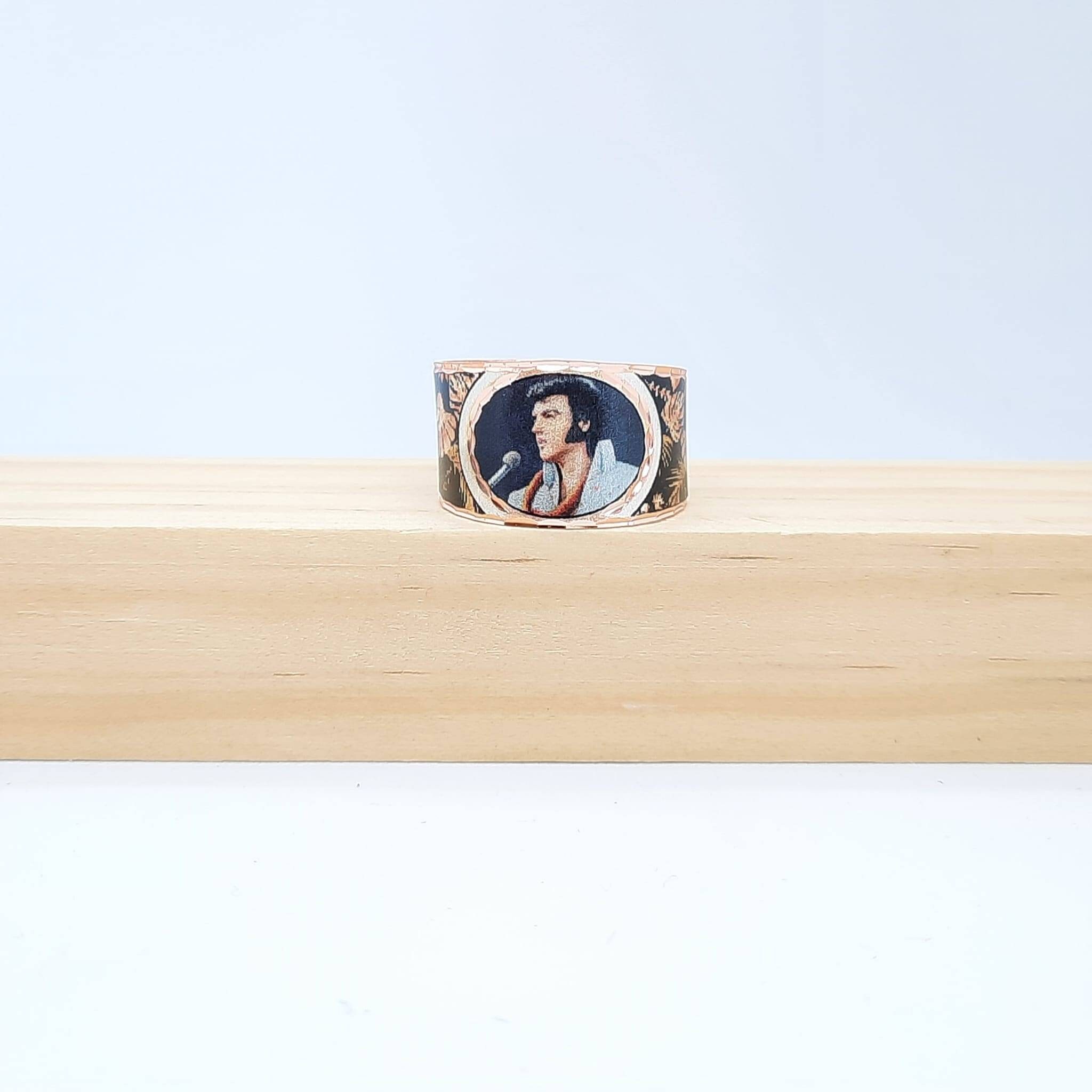 Elvis Presley Copper Handmade Rings Aloha From Hawaii Ring - Etsy