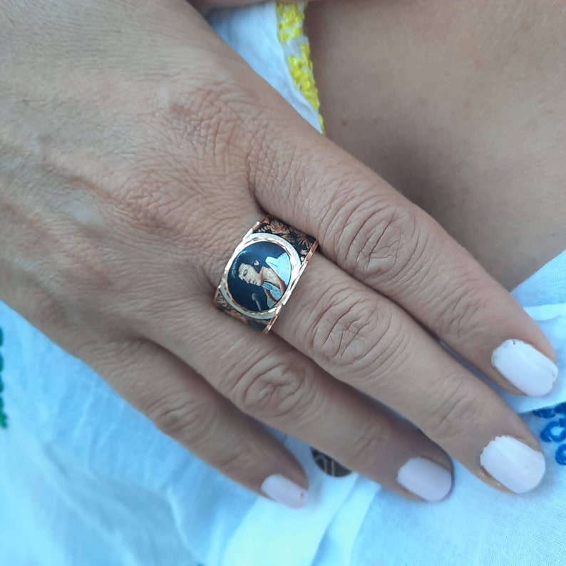 Elvis Presley Copper Handmade Rings Aloha from Hawaii Ring | Etsy