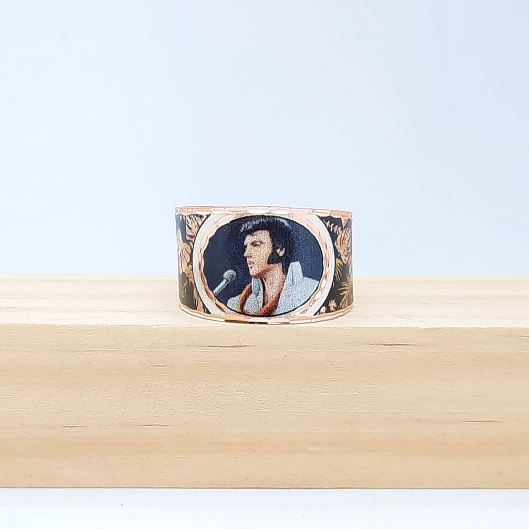 Elvis Presley Copper Handmade Rings, Aloha From Hawaii Ring, Elvis Fans ...