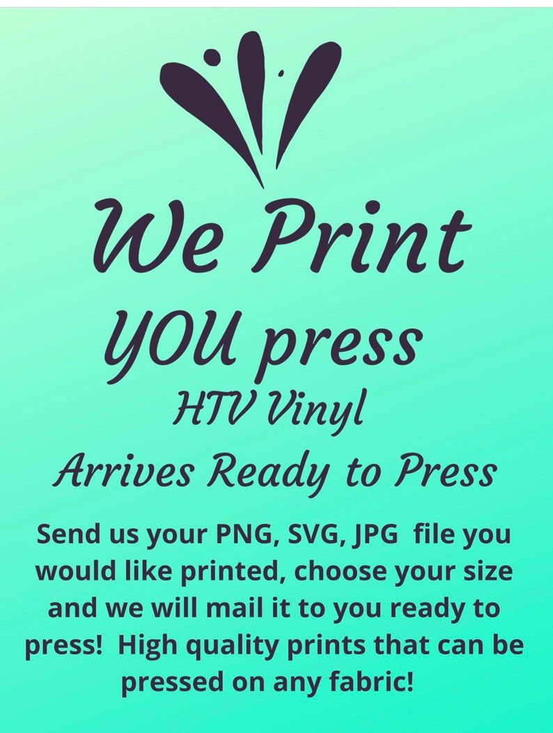 HTV Vinyl Print Svg Png Jpg - Etsy