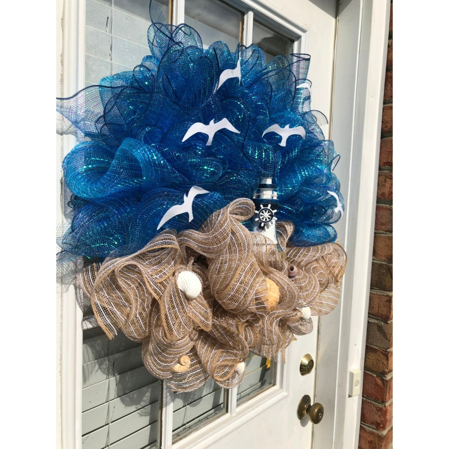 Lighthouse Wreath !! FREE Shipping !! - Etsy