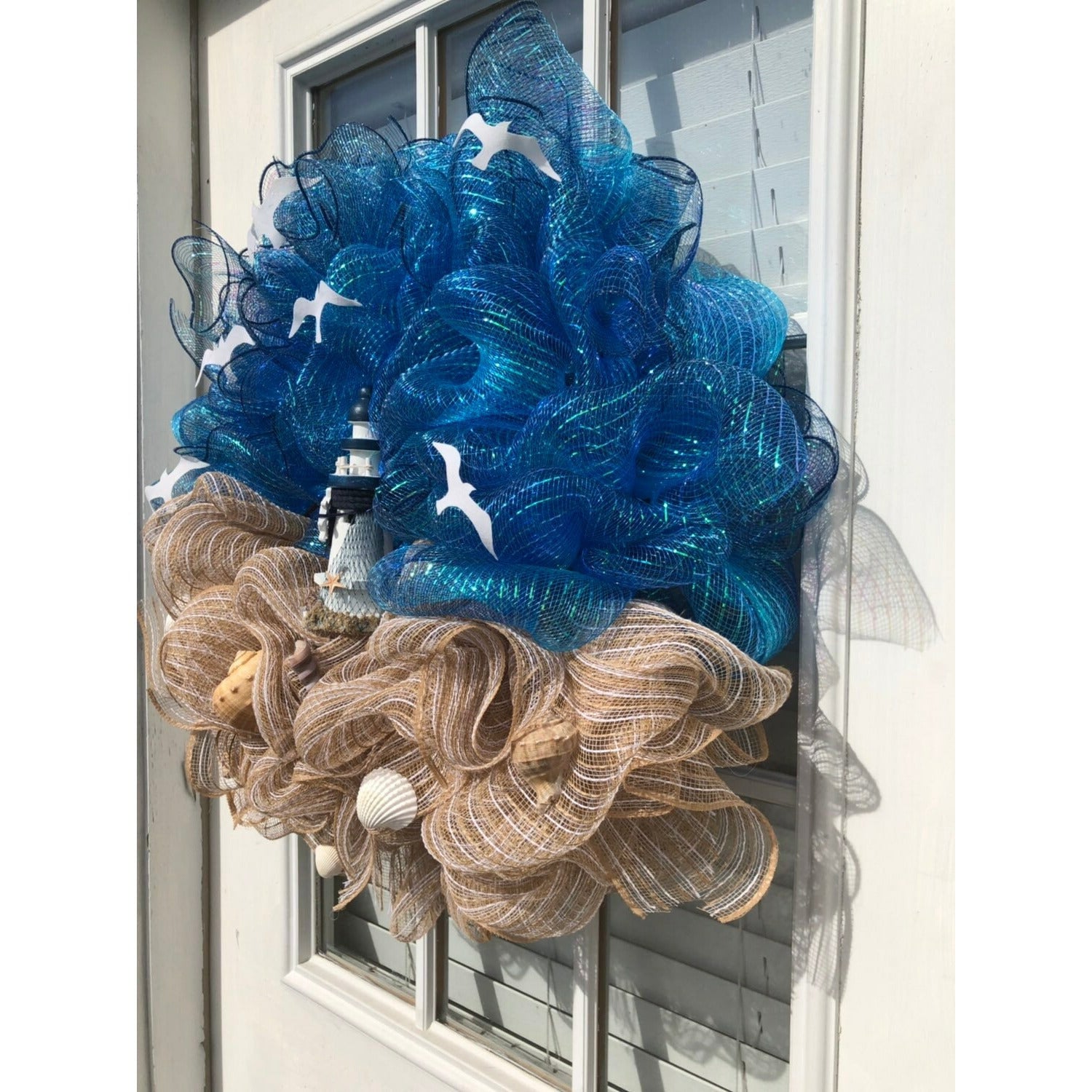 Lighthouse Wreath !! FREE Shipping !! - Etsy