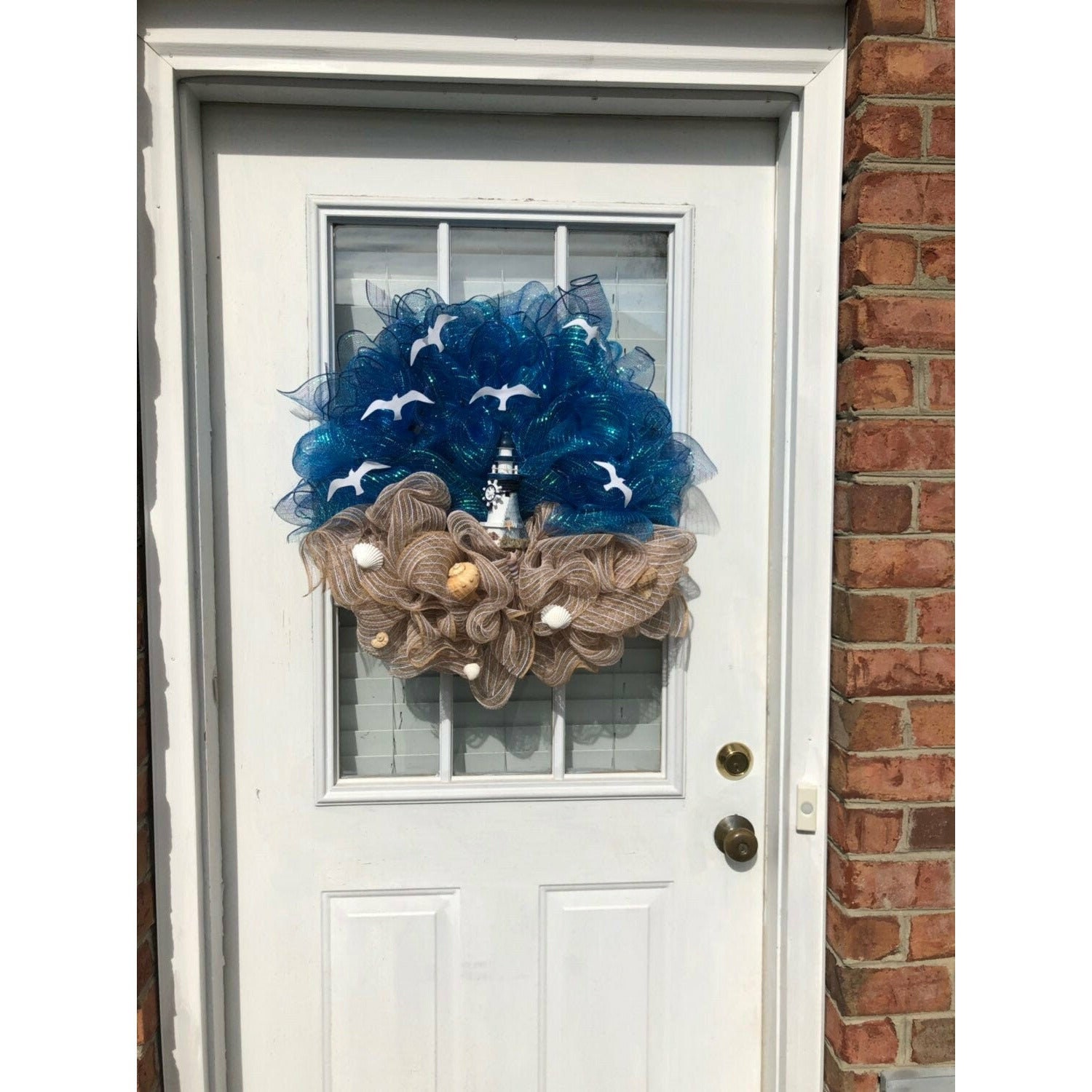 Lighthouse Wreath !! FREE Shipping !! - Etsy
