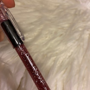 Glitter RSVP Pen, Refillable Ballpoint, Custom Colors - Etsy