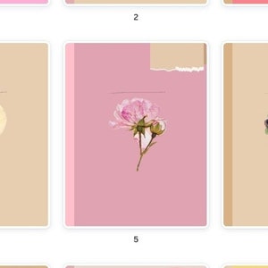 Notebook Covers for Goodnotes Aesthetic Design Instant Download Covers ...