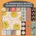 14 Printable Bookmarks With a Nostalgic Retro Summer Feel Melancholic ...