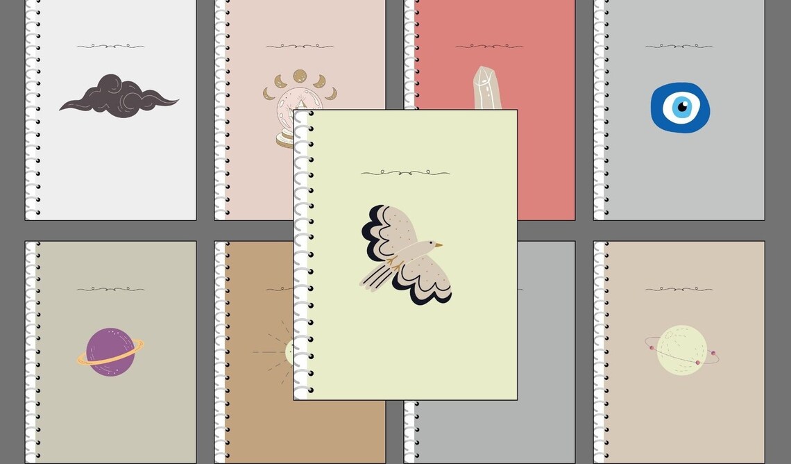 Notebook Covers for Goodnotes Penly Instant Download Covers for Digital ...