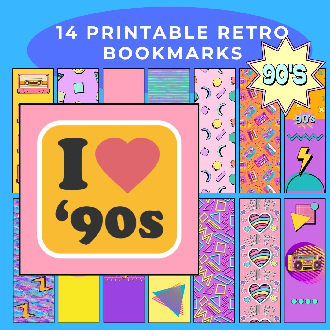 Bookmarks Bundle Instant Download Gift for Book Lover and Book Reader ...