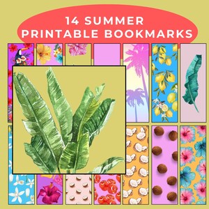 Bookmarks Bundle Instant Download Gift for Book Lover and Book Reader ...