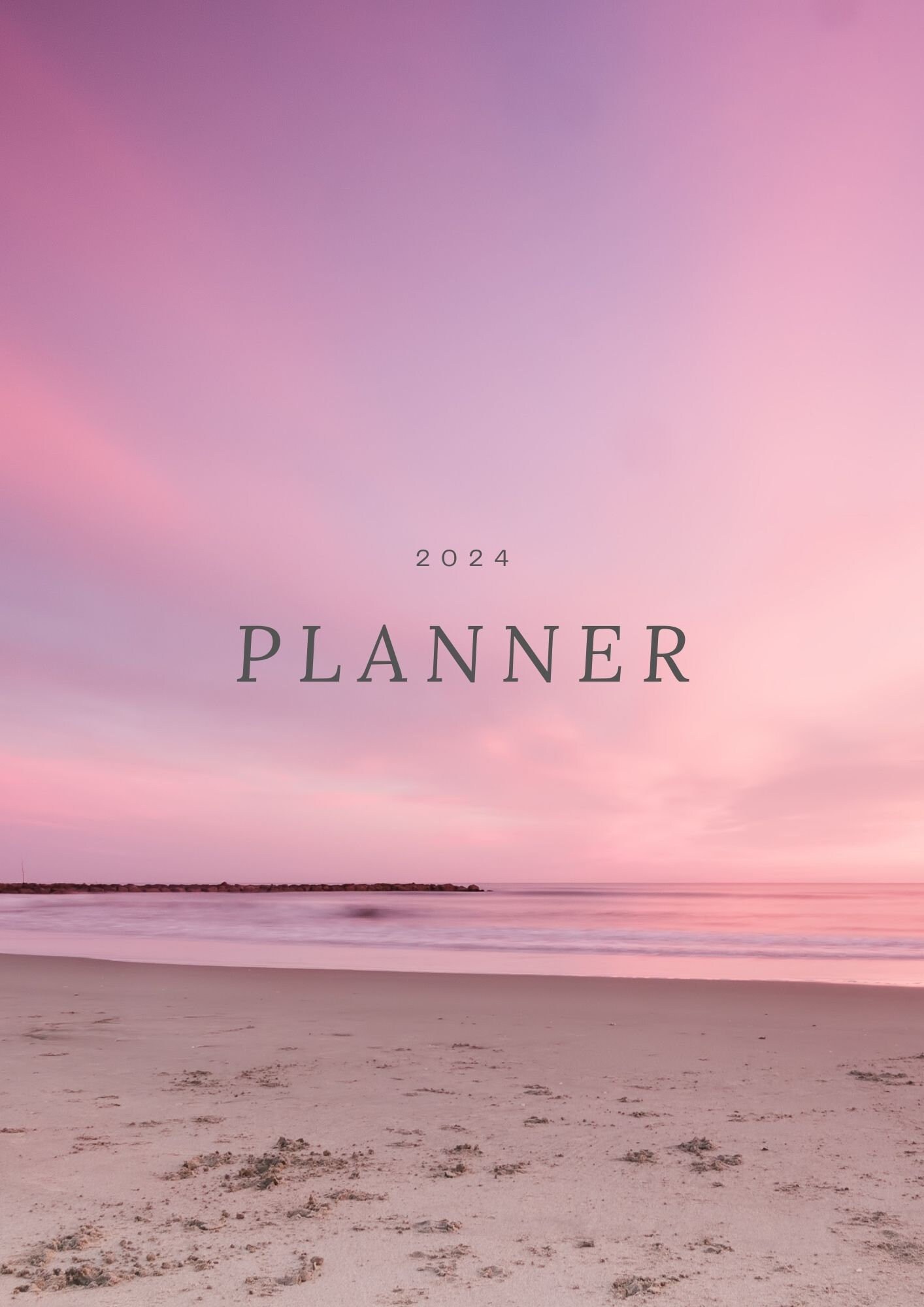 Planner 50 Pages to Do List 2024 Calendar Budget List Monthly Goals A4 ...