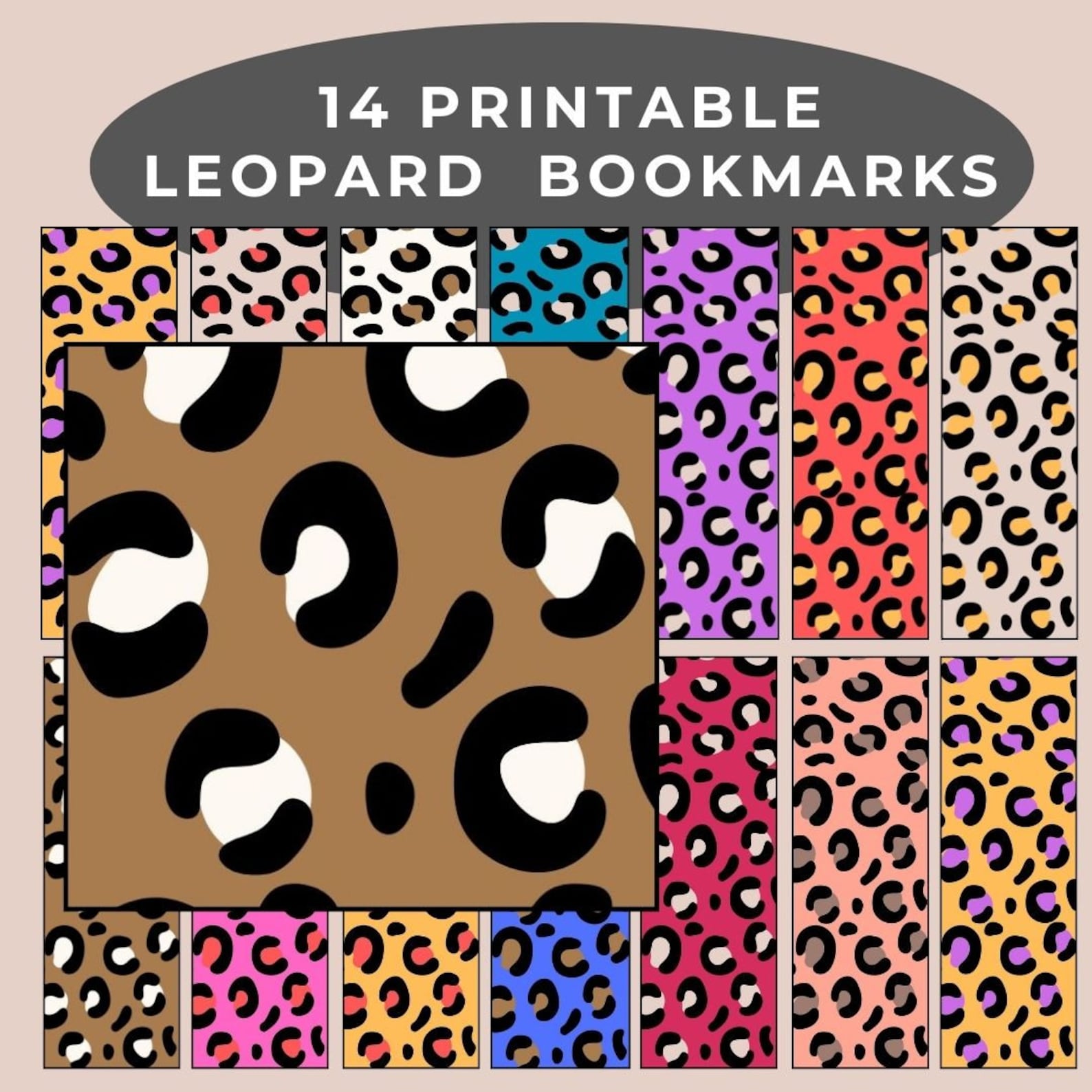 Bookmarks Bundle Instant Download Gift for Book Lover and Book Reader ...