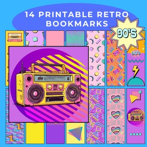 Bookmarks Bundle Instant Download Gift for Book Lover and Book Reader ...